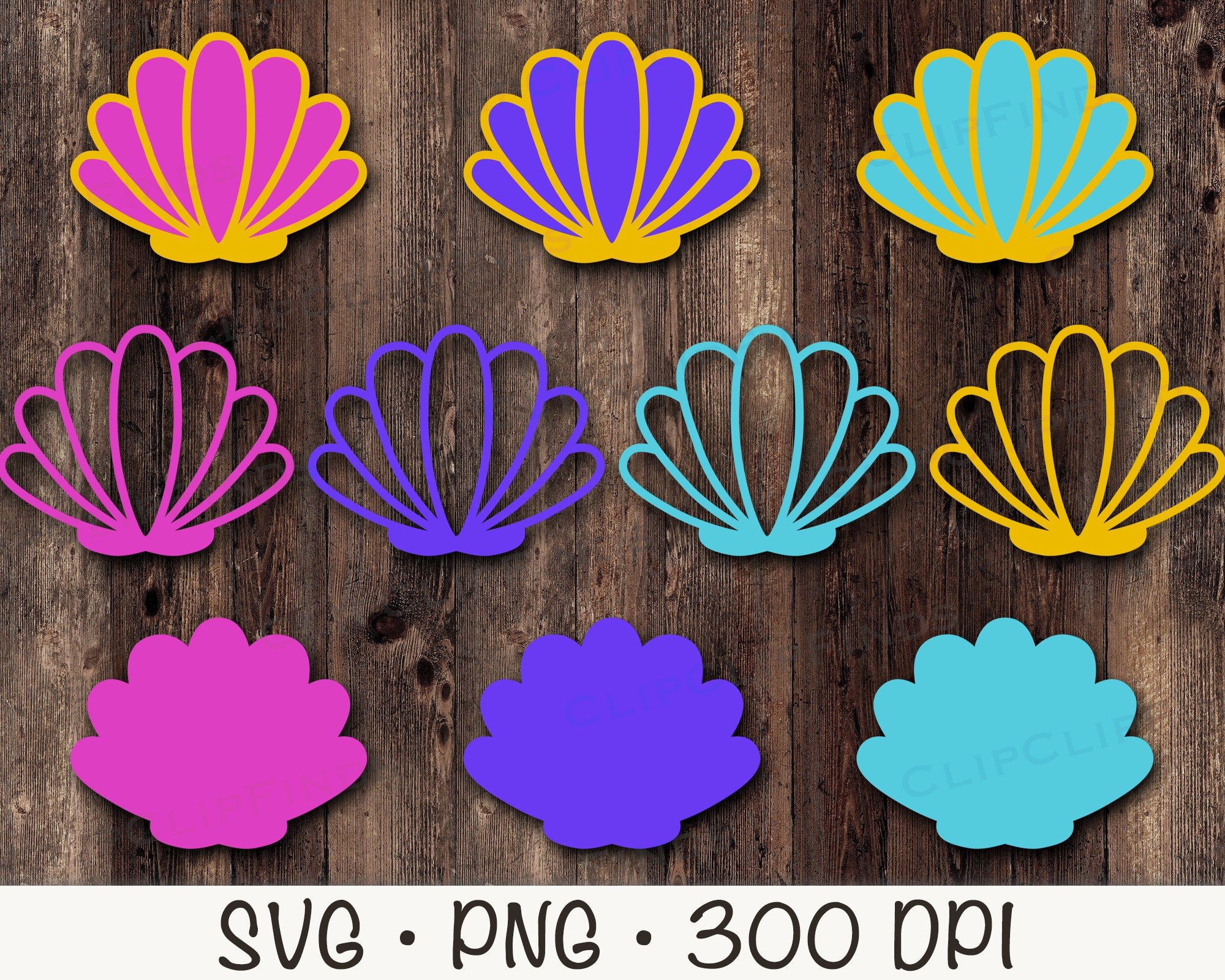 Plantilla De Concha Para Imprimir