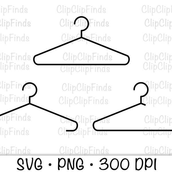 Hanger Svg - Etsy