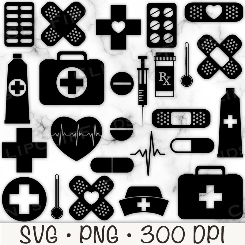 Bandaid Medical Svg - Etsy