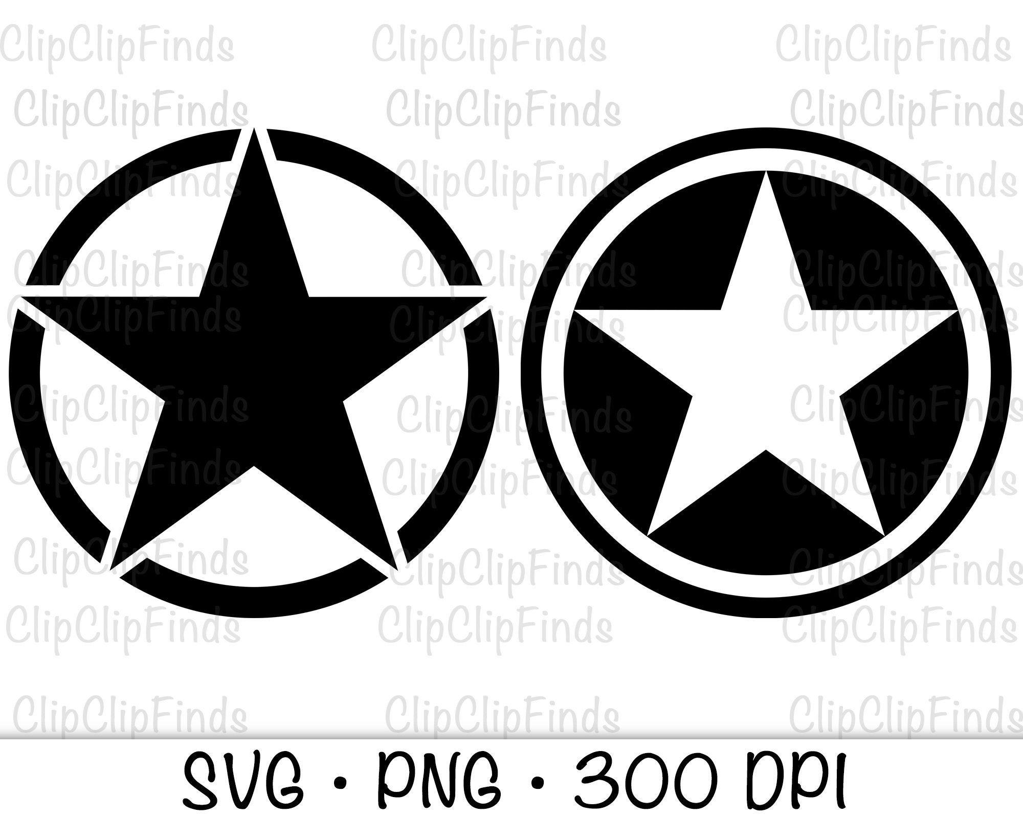 Army Star Logo Vector