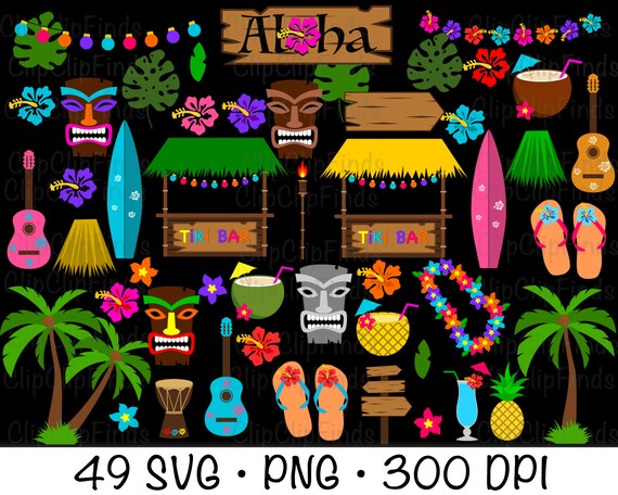 Free Downloadable Hawaiian Clipart