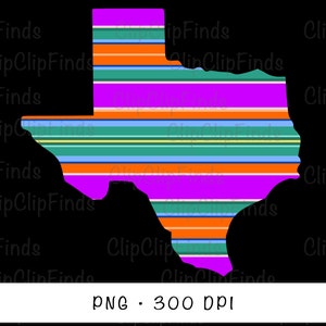Texas, State of Texas Serape PNG Transparent Background Sublimation ...