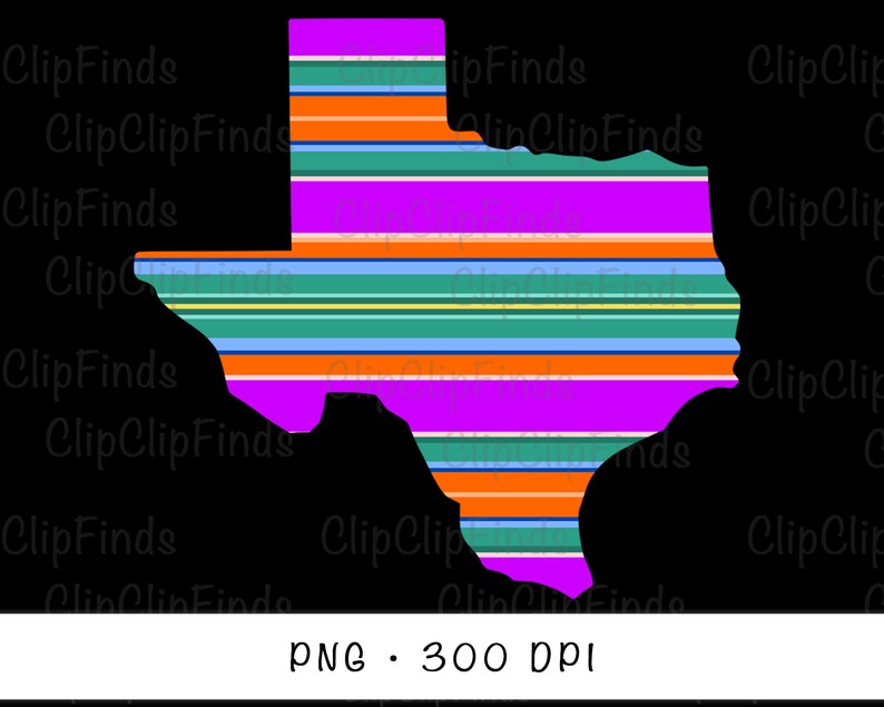 Texas, State of Texas Serape PNG Transparent Background Sublimation ...