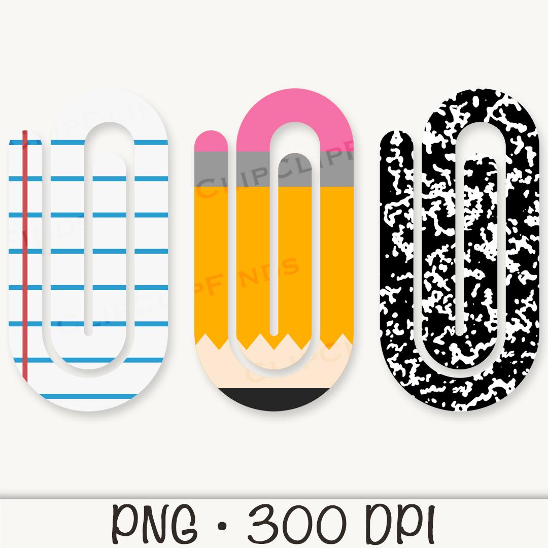 Jumbo Paperclip PNG, Pencil Paperclip, Notebook Paper, Pencil, School ...