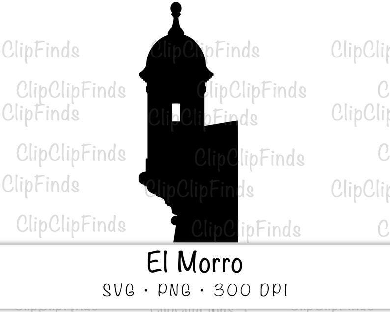 El Morro Fort of Puerto Rico El Morro SVG Vector Cut File - Etsy