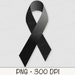 Black RIP Awareness Ribbon PNG Transparent Background Clip Art Instant ...