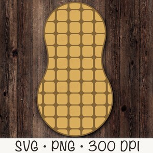 Peanut SVG, Peanut PNG, Peanut Clip Art, Instant Digital Download - Etsy