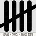 Tally Mark Counting System, Tally, Count, SVG, PNG, Clip Art ...