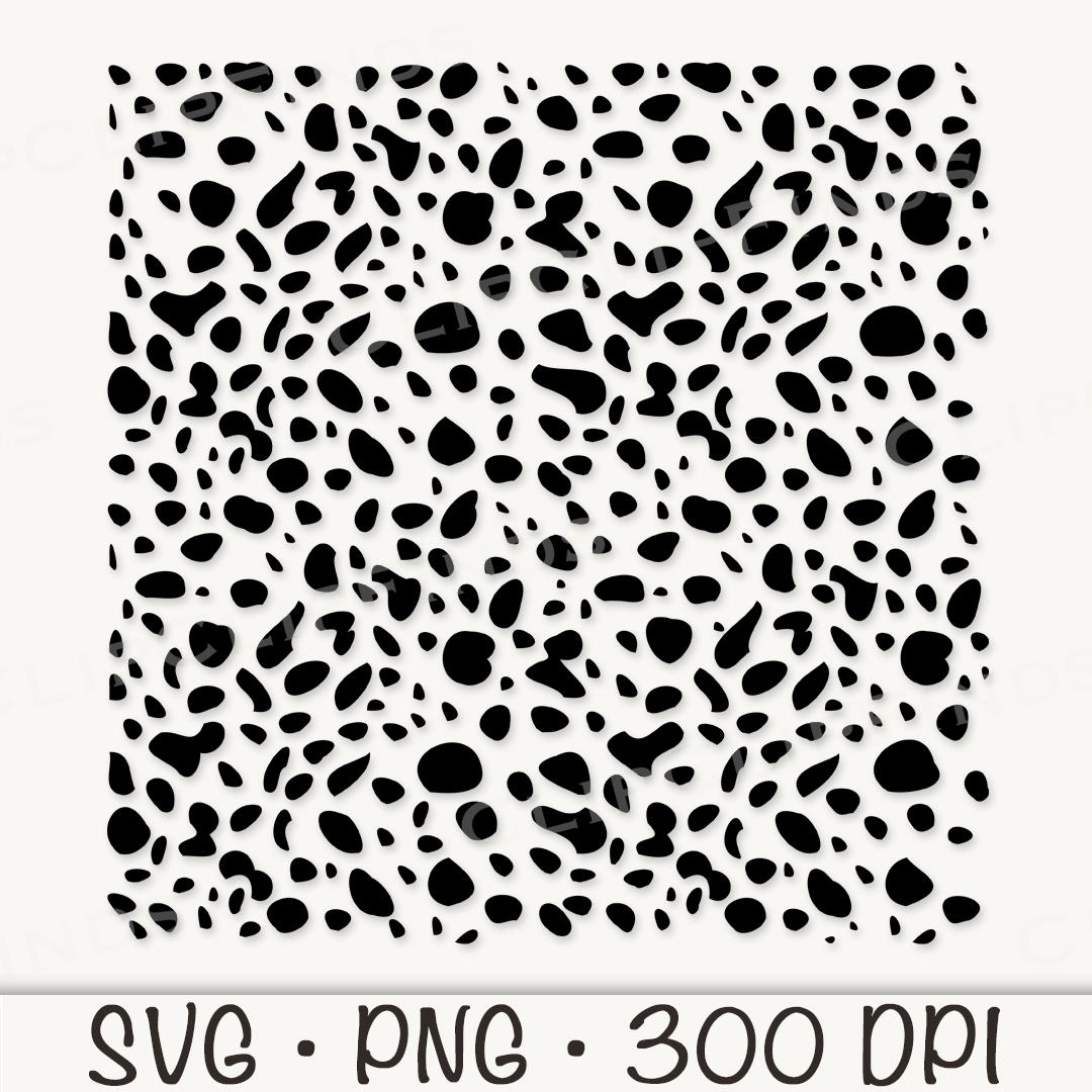 Dalmatian Spots SVG, Dalmatian Spots PNG, Dalmatian Dog Pattern ...