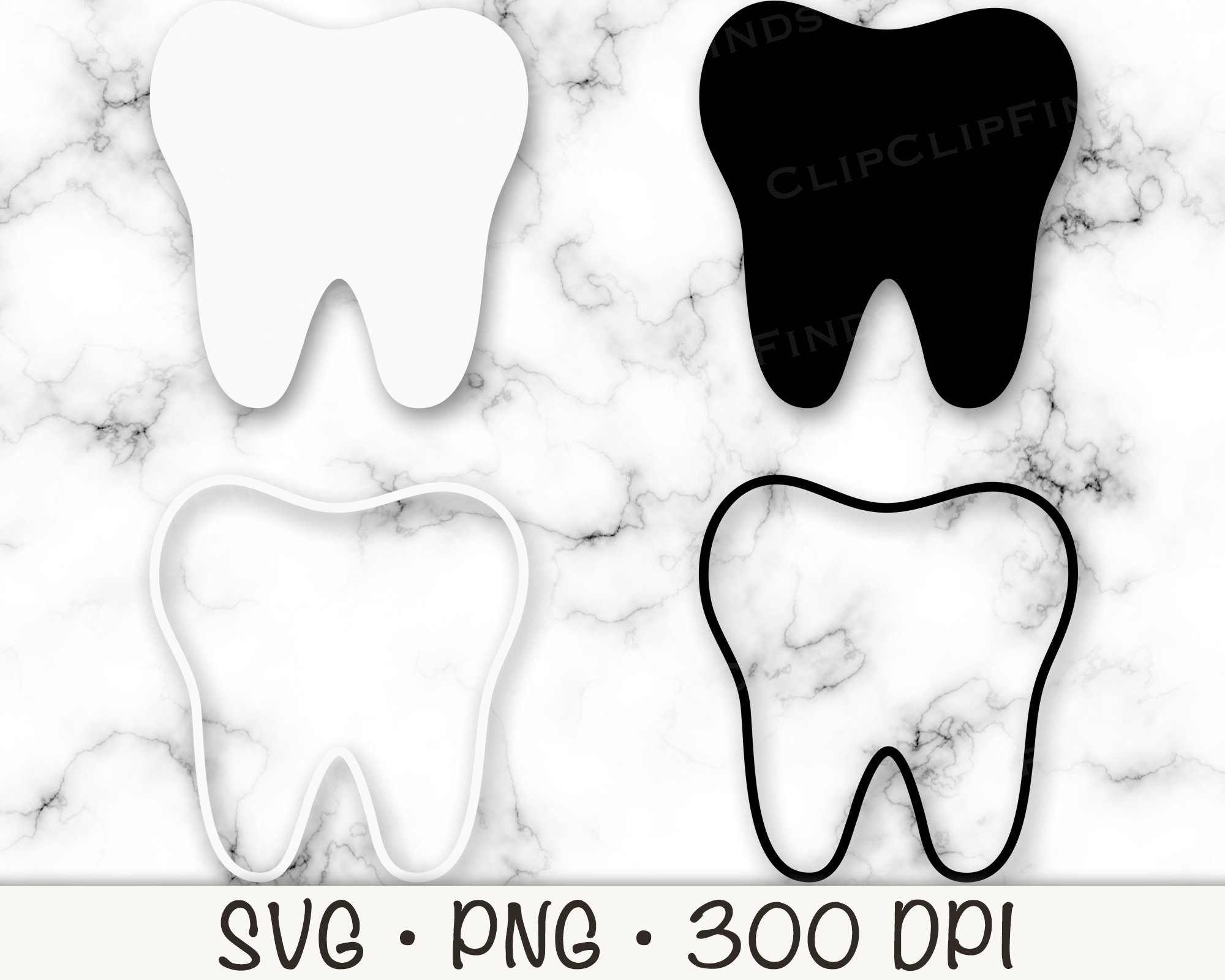 Tooth SVG Tooth Outline Tooth PNG Tooth Clipart Vector - Etsy Australia