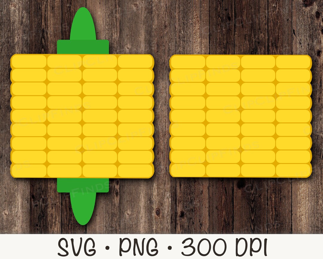 Corn SVG, Corn on the Cob, Corn Vector File, Corn PNG, Corn Clip Art ...