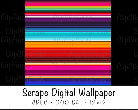 Serape Sublimation Background Hand-drawn Graphic Design - Etsy