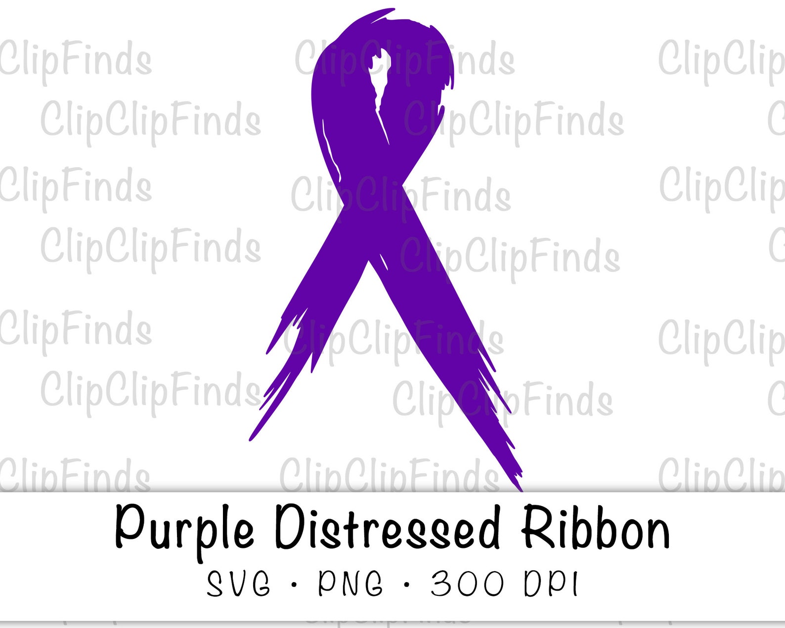 Purple Domestic Violence Awareness Distressed Ribbon SVG | Etsy