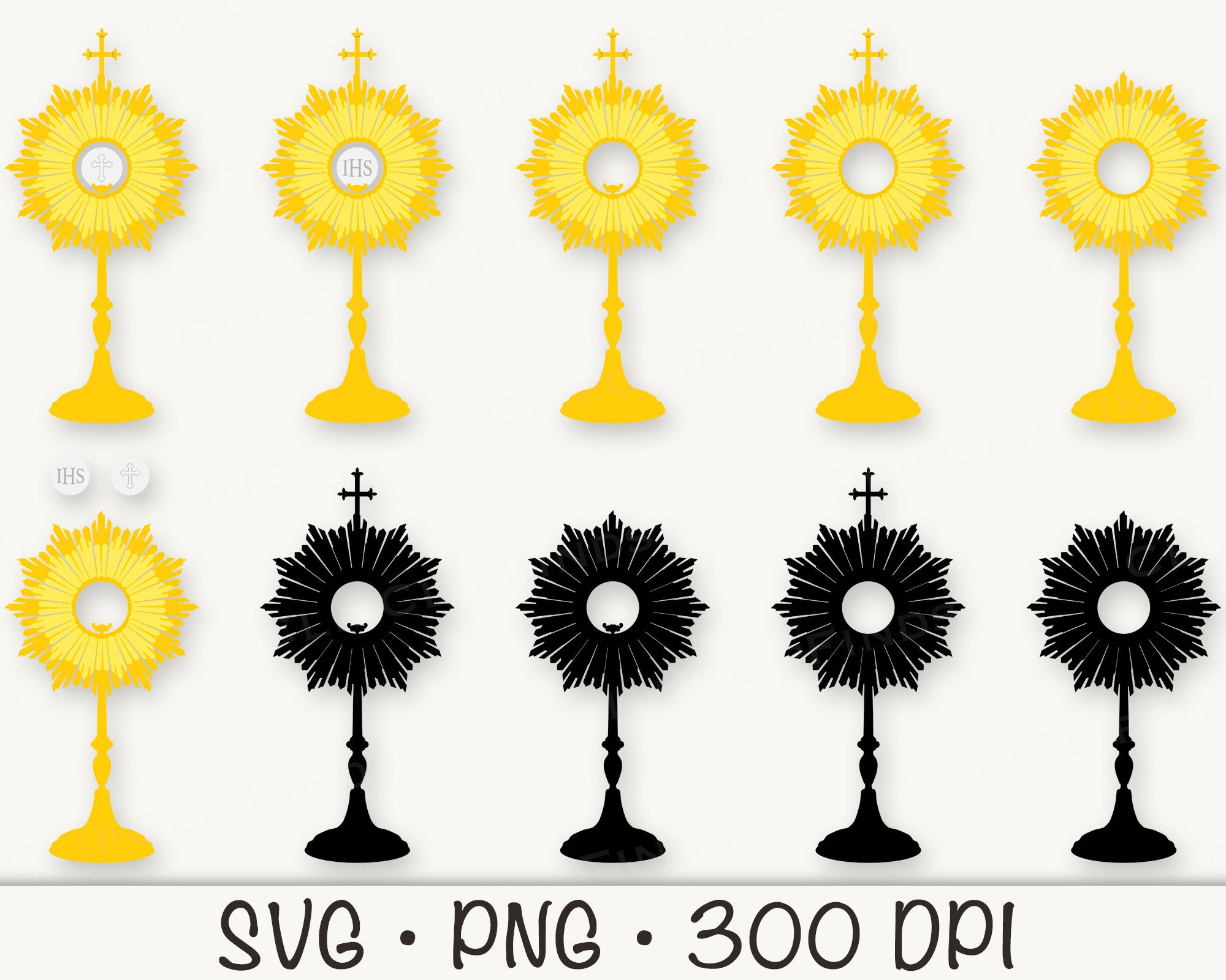 Monstrance Vector