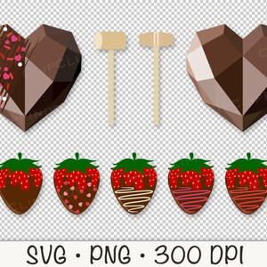 Breakable Chocolate Heart, Chocolate Covered Strawberries, Valentine's ...