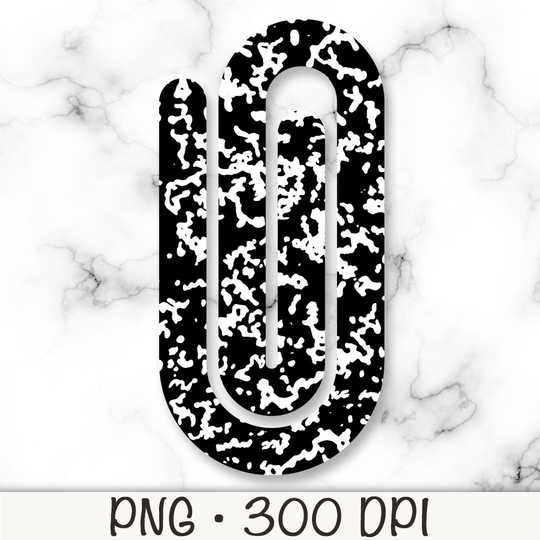 Jumbo Paperclip PNG, Composition Book Paperclip, Pencil, School ...