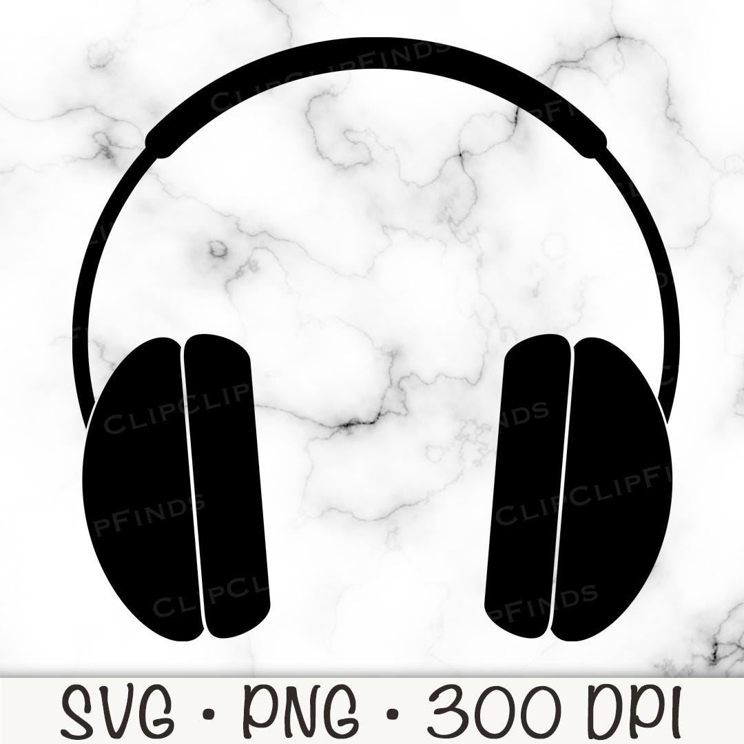 Headphones SVG, Headsets PNG, Headphone Silhouette, Gamer, Gaming ...