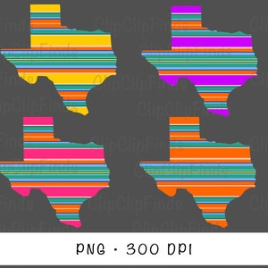 Texas, State of Texas Serape PNG Transparent Background Sublimation ...