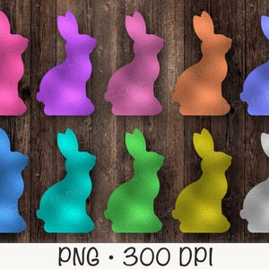Bunny Aluminum Foil Bundle Pack Colorful Fun Rabbit PNG - Etsy