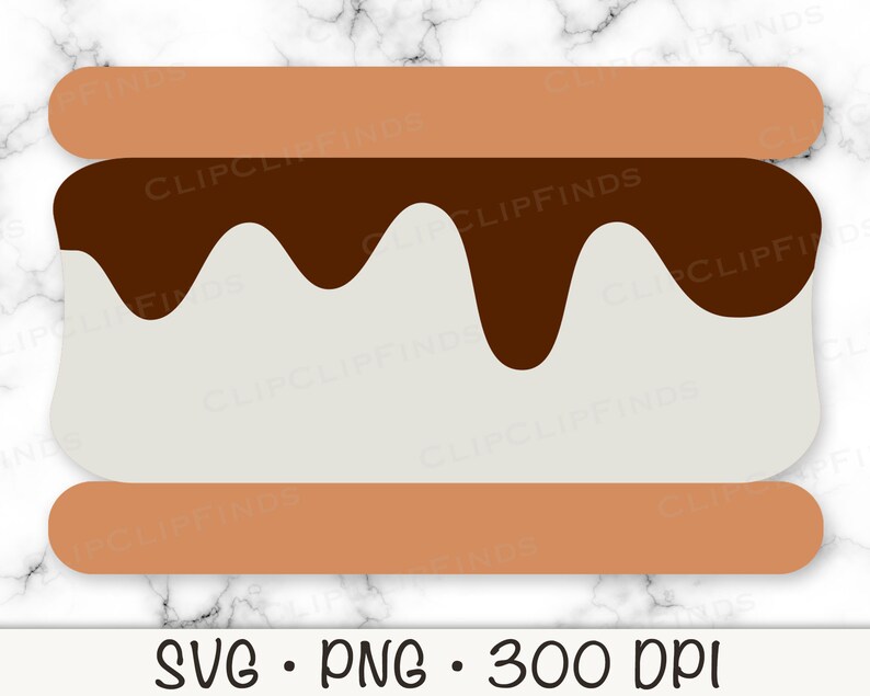 Smores SVG PNG Instant Digital Download - Etsy