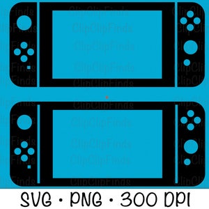 Gaming Switch, Gaming Remote Control, Game Controller, SVG Vector Cut ...