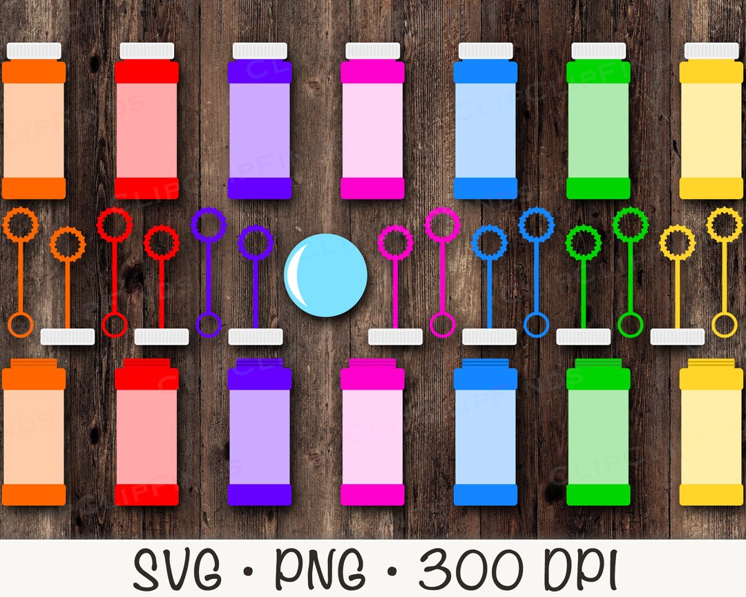 Blowing Bubbles SVG, Bottle Bubbles, Bubbles Clipart, Kids Bubbles ...