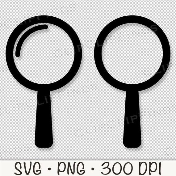Vergrootglas Silhouet A Silhouette Of A Person Holding A Magnifying