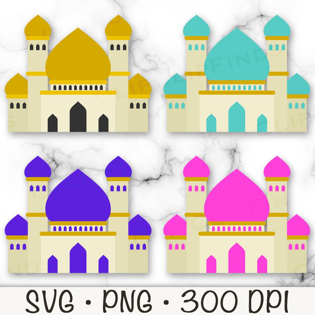 Mosque SVG, Ramadan Mosque, Mosque PNG, Muslim, Ramadan, Instant ...