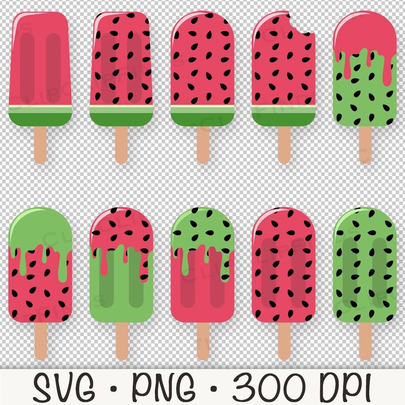Watermelon Popsicle PNG, Watermelon Popsicle Clipart, Popsicle SVG ...