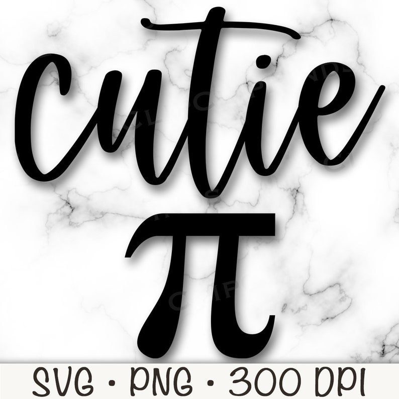 Cutie Pie SVG, Cutie Pi PNG, Script Font, Digital Download - Etsy Canada