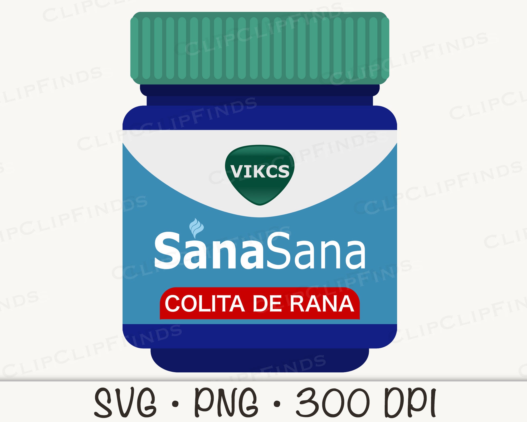 Sana Sana Colita De Rana SVG PNG Instant Digital Download - Etsy