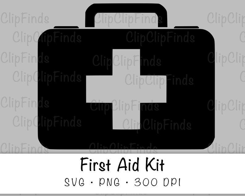 First Aid Kit SVG Vector File and PNG Transparent Background | Etsy