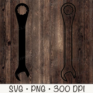 Wrench SVG, Wrench Tool PNG, Combination Wrench Hand Tool, Wrench ...