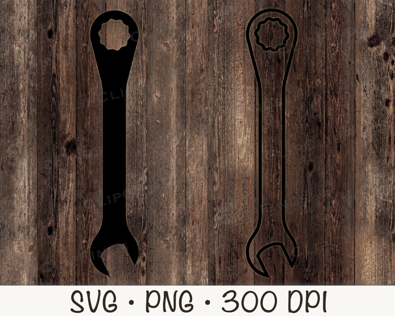 Wrench SVG Wrench Tool PNG Combination Wrench Hand Tool - Etsy