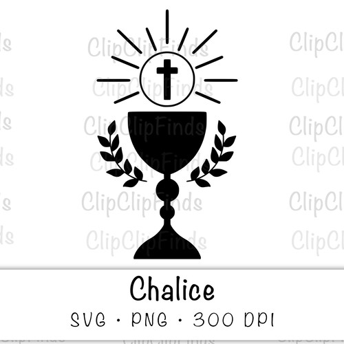 Chalice PNG Overlay Transparent Background Clip Art Instant - Etsy