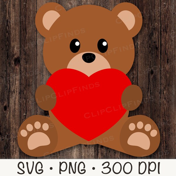 Valentine Teddy Bear - Etsy