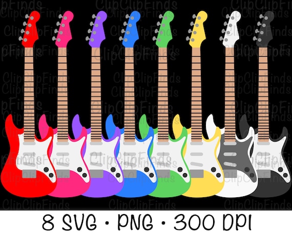 Rock Star Guitar Clip Art