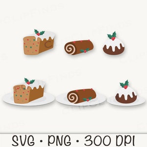 Christmas Desserts, Christmas Cakes, Fruit Cake, Buche De Noel ...