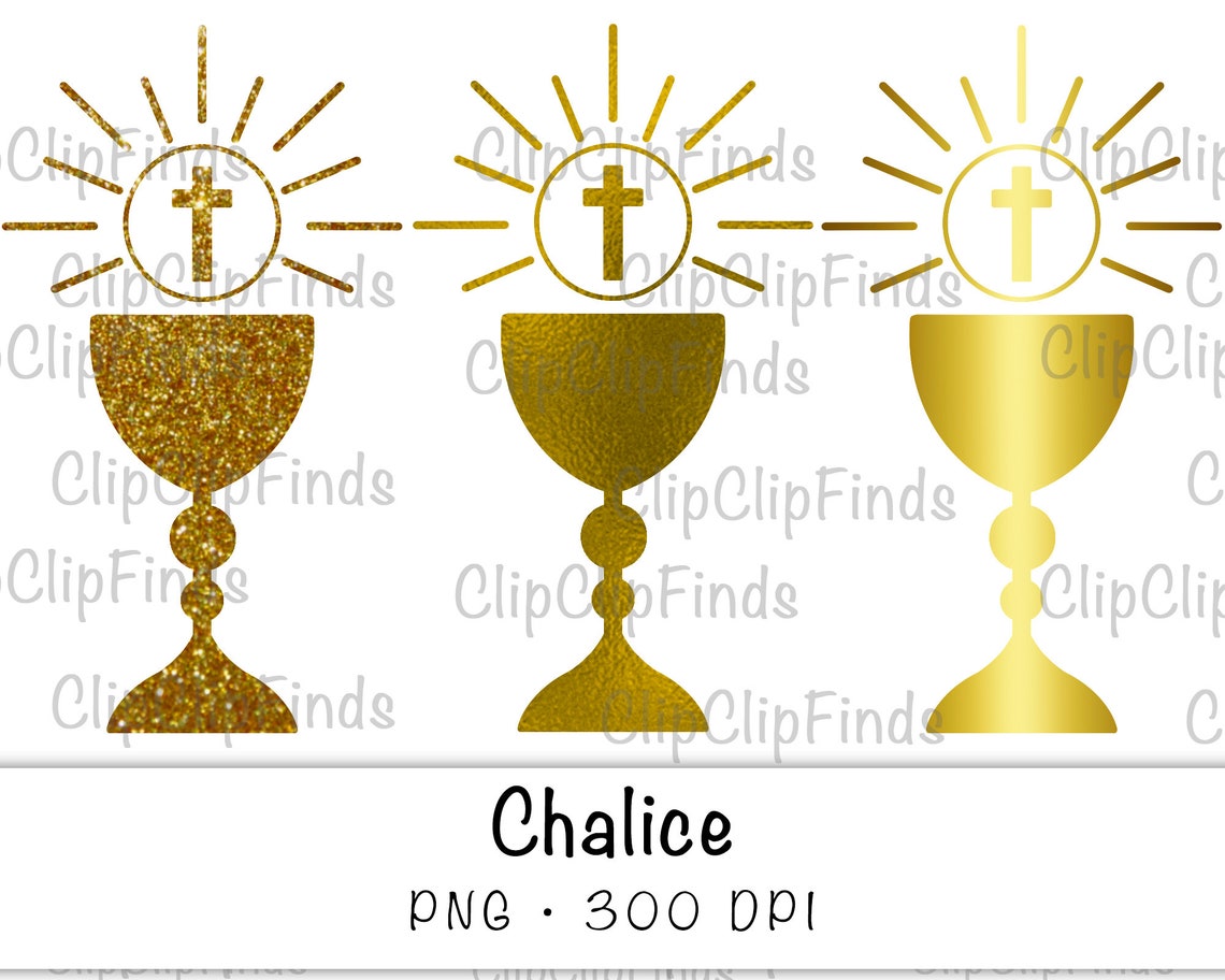 Chalice PNG Overlay Transparent Background Clip Art Instant | Etsy
