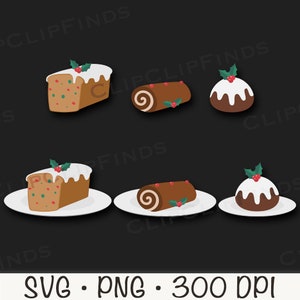 Christmas Desserts, Christmas Cakes, Fruit Cake, Buche De Noel ...