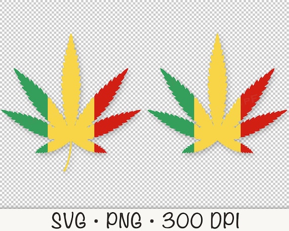 Marijuana Rasta Digital Marijuana Leaf Rasta Weed Cannabis Stoner