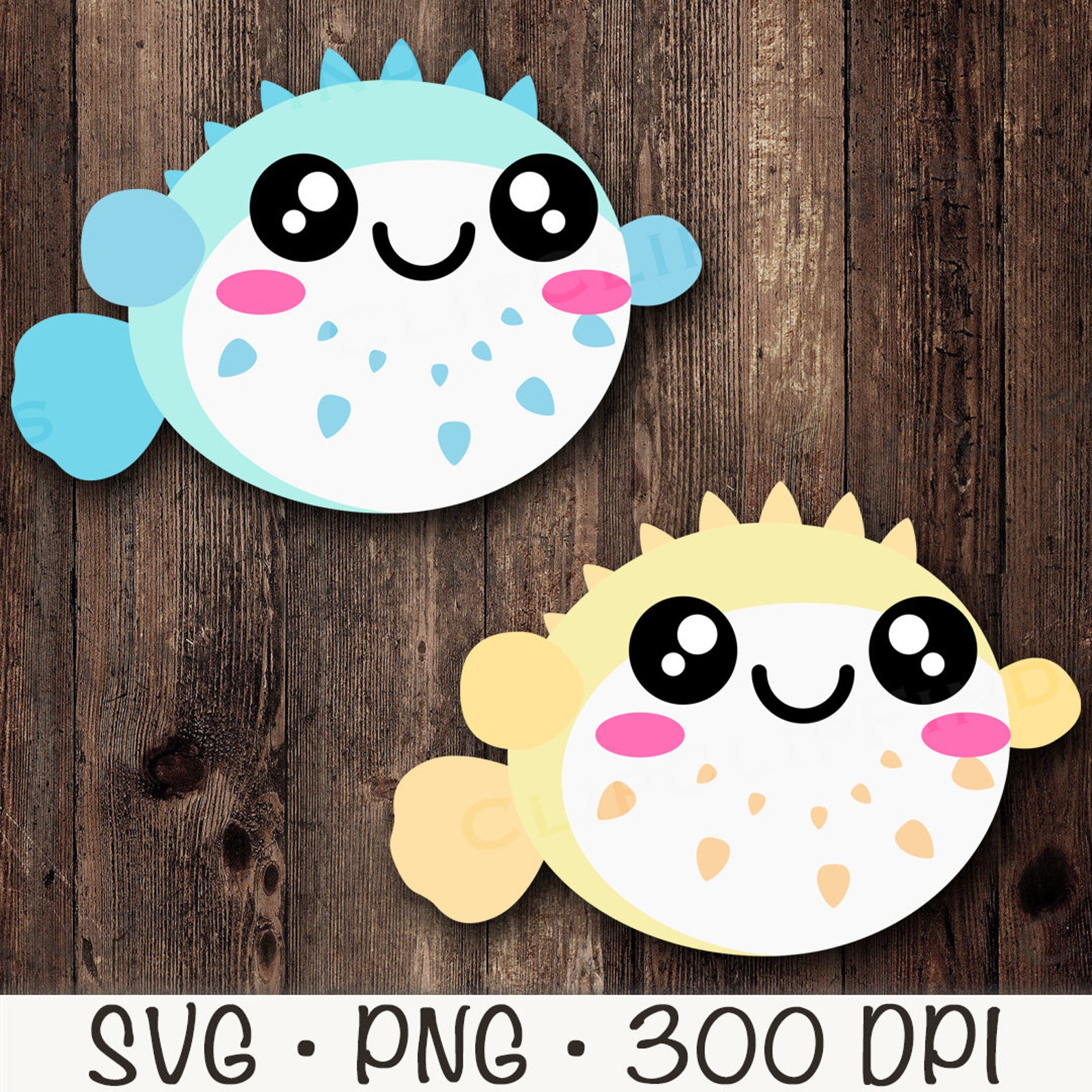Puffer Fish SVG, Cute Puffer Fish PNG, Puffer Fish Clipart, Blow Fish ...