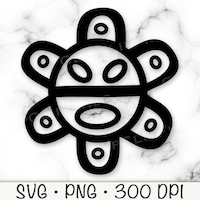 Taino Sun SVG | Taino Sun PNG | Taino Sun Clip Art | Puerto Rico Vector ...
