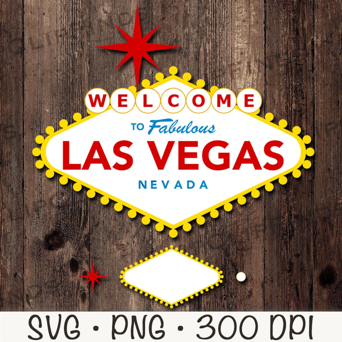 Las Vegas Sign SVG, Las Vegas Blank Sign PNG, DIY, Digital Download - Etsy
