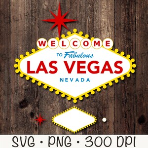 Las Vegas Sign SVG, Las Vegas Blank Sign PNG, DIY, Digital Download - Etsy