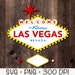 Las Vegas Sign SVG, Las Vegas Blank Sign PNG, DIY, Digital Download - Etsy