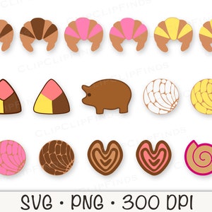 Mexican Sweet Bread Bundle, Pan Dulce, Concha, Puerquitos, Orejitas ...