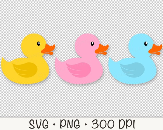 Pink Rubber Duck Clip Art