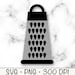 Grater SVG, Greater PNG, Grater Clipart, Cheese Grater, Grateful ...