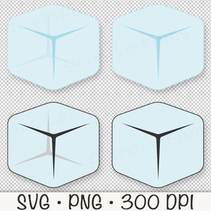 Ice Cubes SVG, Ice PNG, Ice Clip Art, Digital Download - Etsy